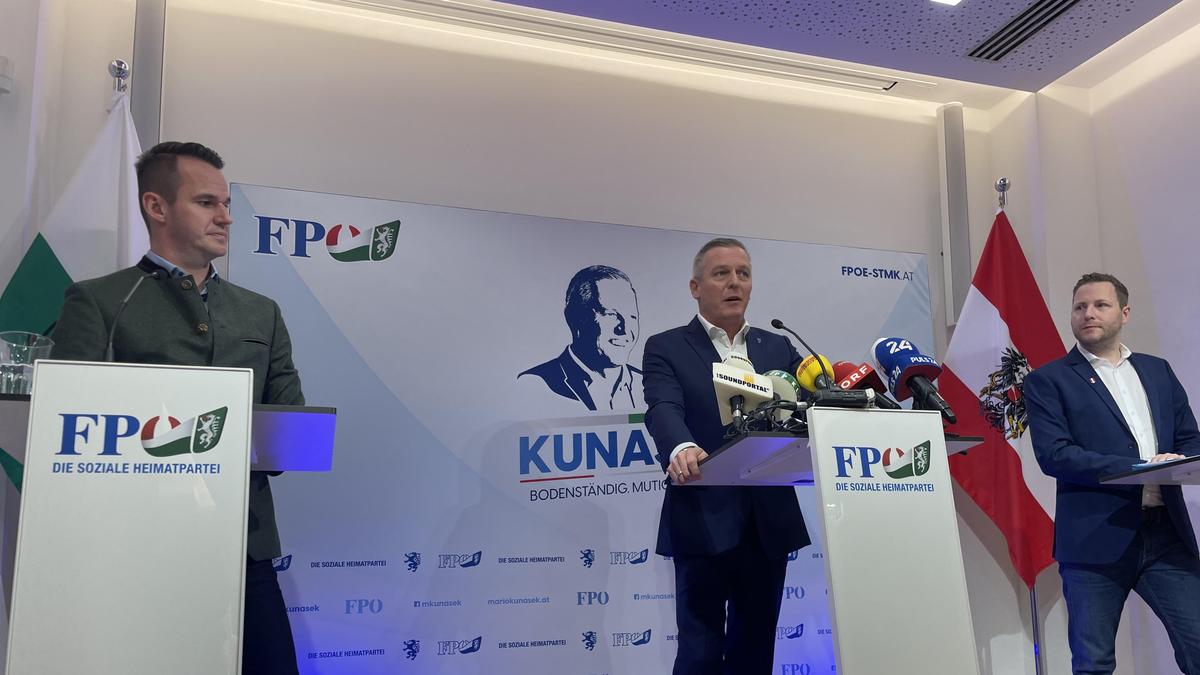 FPÖ vor Superwahljahr | Mario Kunasek erwartet die „Mutter aller Schlachten“